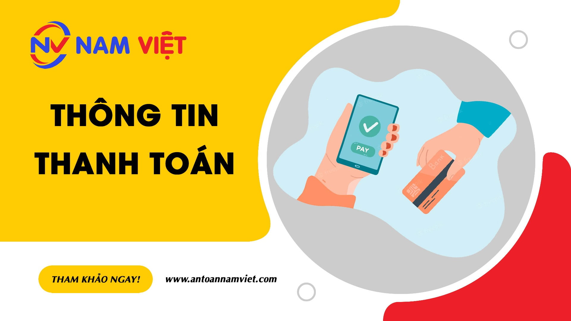 Thông tin thanh toán - An Toàn Nam Việt